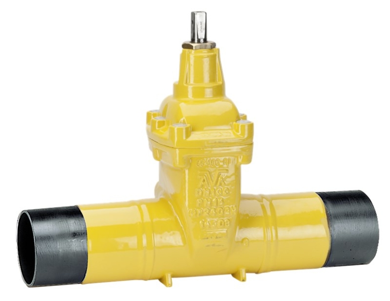 ZASUWA Z KRÓĆCAMI STALOWYMI DN 150 AVK | Korell.pl